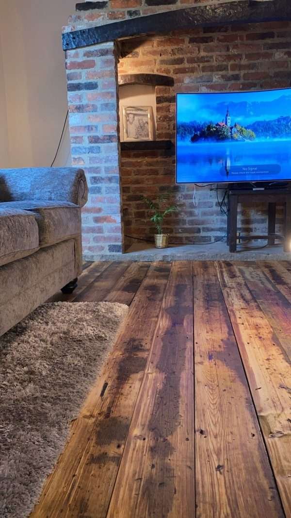 Rustic Mill Board Century Pine | Reclaimed Wood Flooring UK
